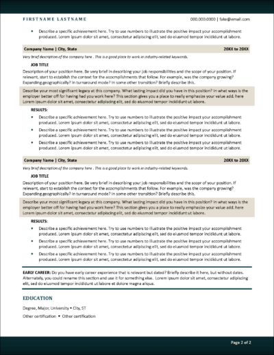 From Federal Service to Private Sector: Resume Templates and AI Prompts