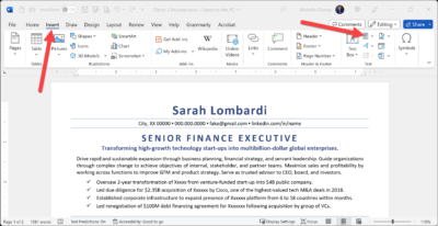 35 Microsoft Word Tips & Tricks To Make Creating a Resume Easy
