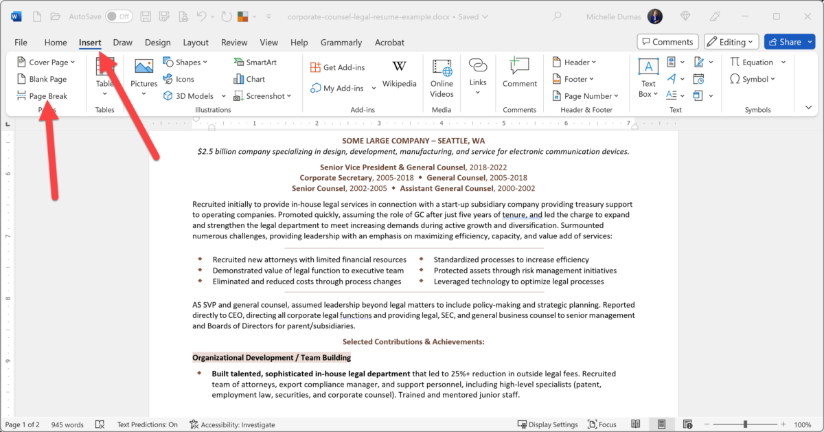 35 Microsoft Word Tips & Tricks To Make Creating a Resume Easy