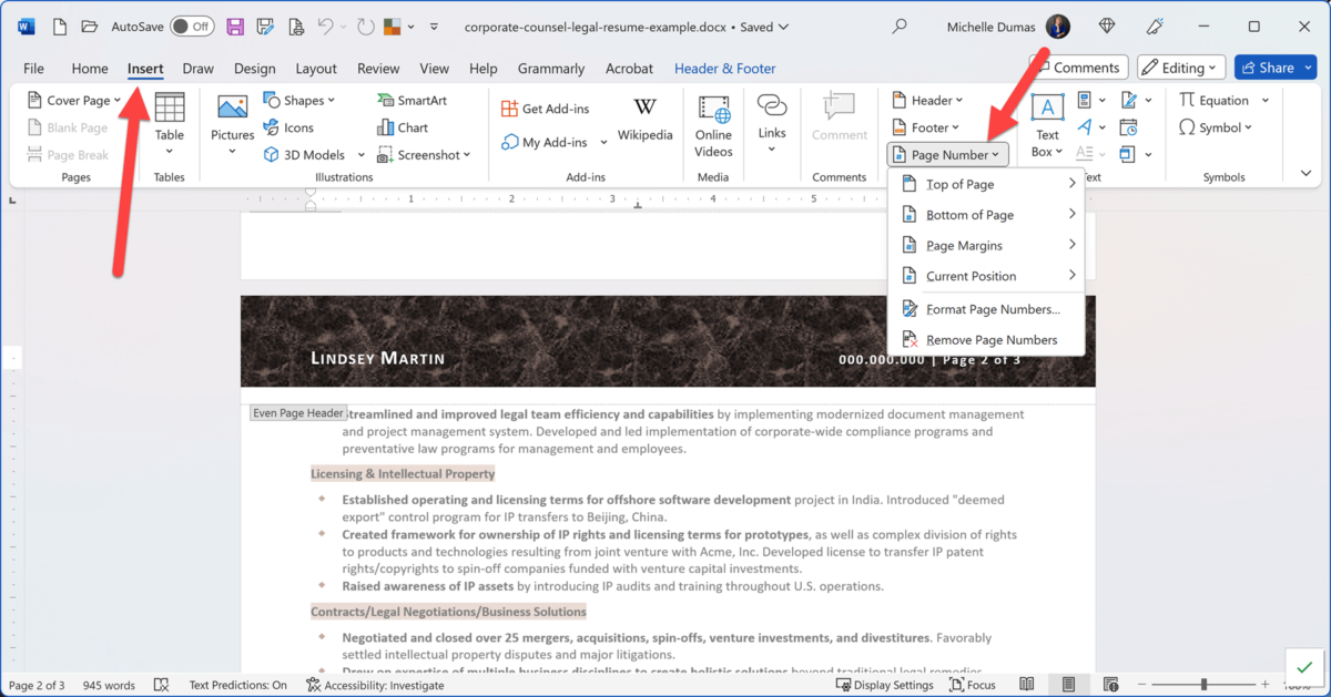 35 Microsoft Word Tips & Tricks To Make Creating a Resume Easy