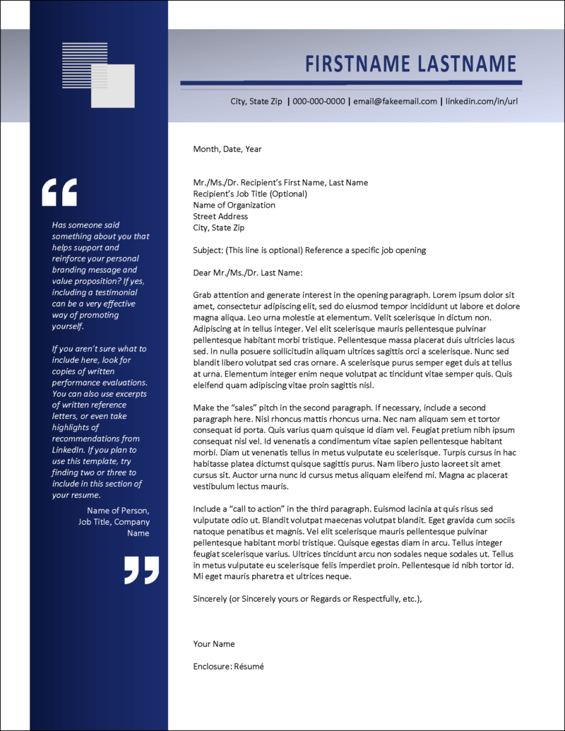 Attention-Getting Resume Template for Professional Jobs