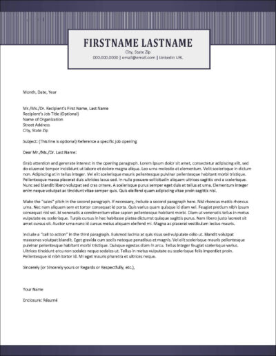 Sophisticated Executive Resume Template | Distinctive Templates