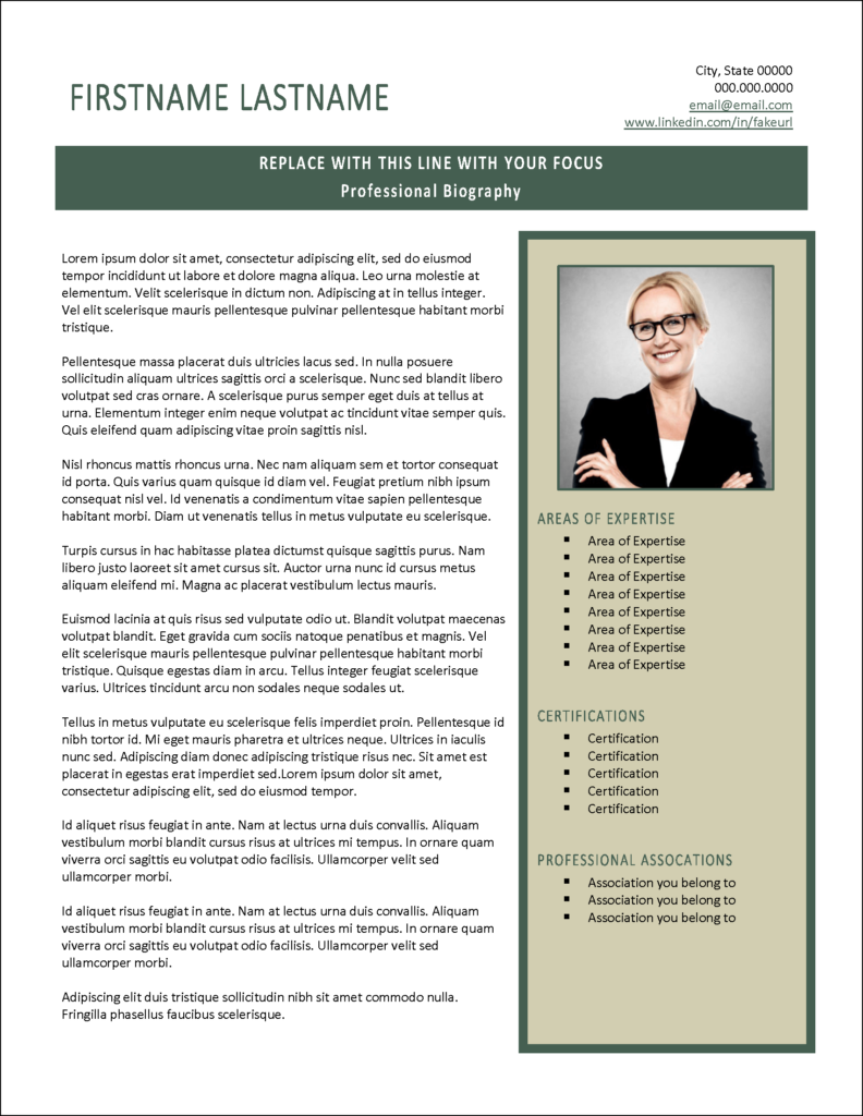 Tailored Resume: Streamlined & ATS-Friendly | Distinctive Templates