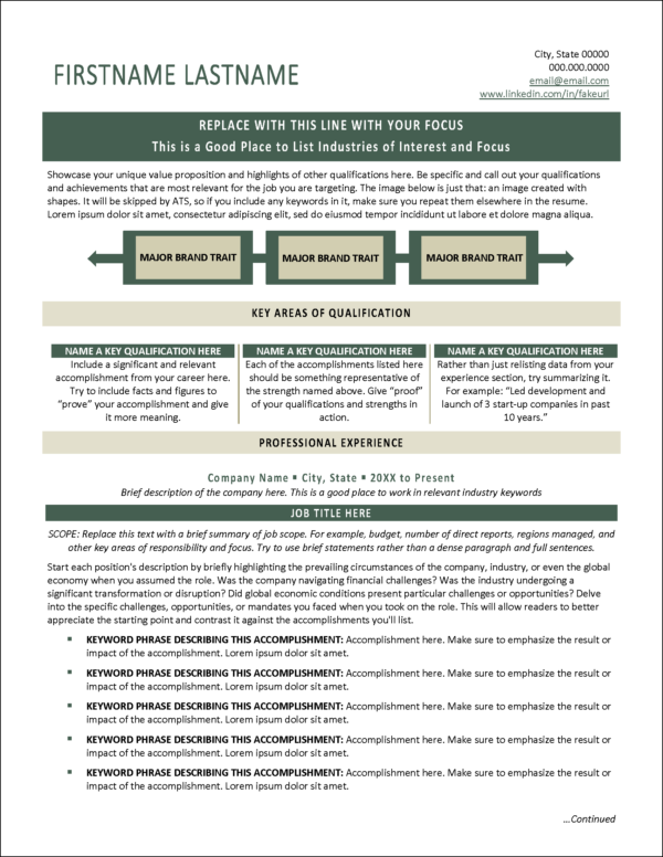2025's Best Resume Templates - Distinctive Resume Templates