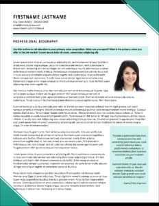 Dynamic Resume Format for Professionals | Distinctive Templates