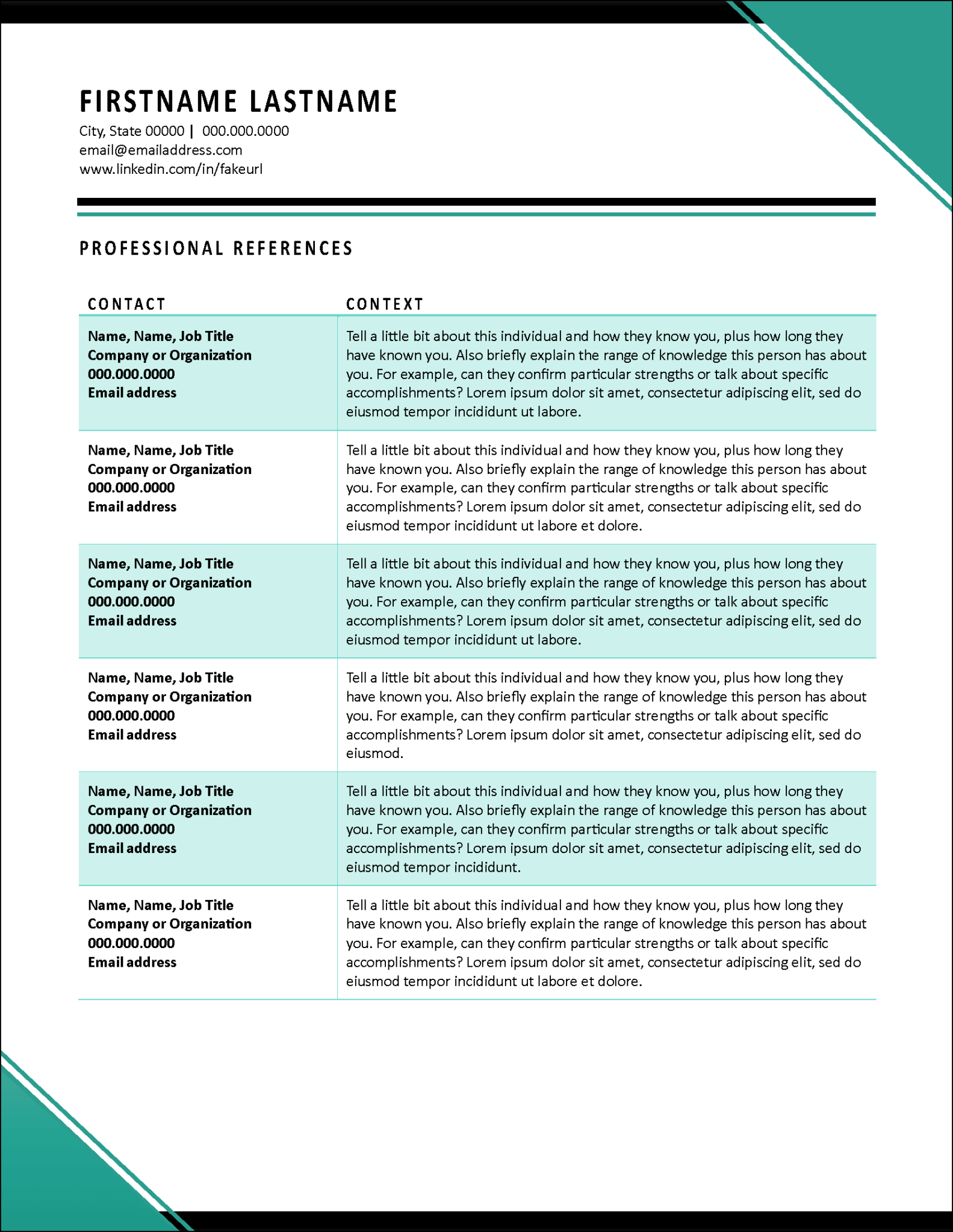 Dynamic Collection: Modern Templates for Your Career Document Suite