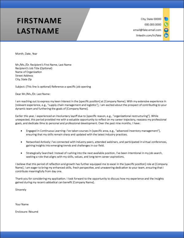 How To Explain Career Gaps on Your Resume | Distinctive Templates