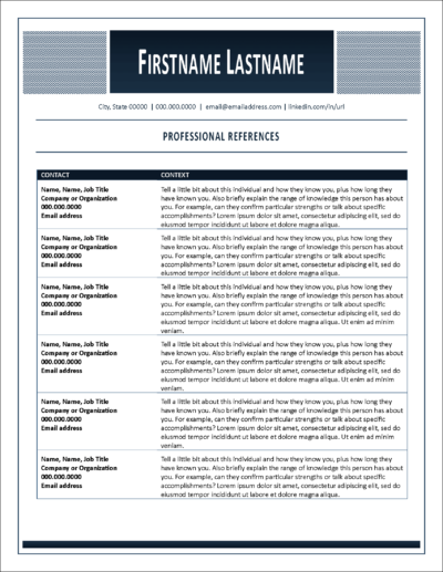 Traditional, Structured Resume Template with Modern Touches ...