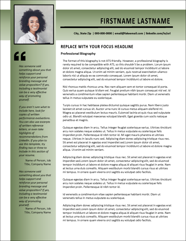 Ultimate Medical Assistant Resume Template | Distinctive Templates