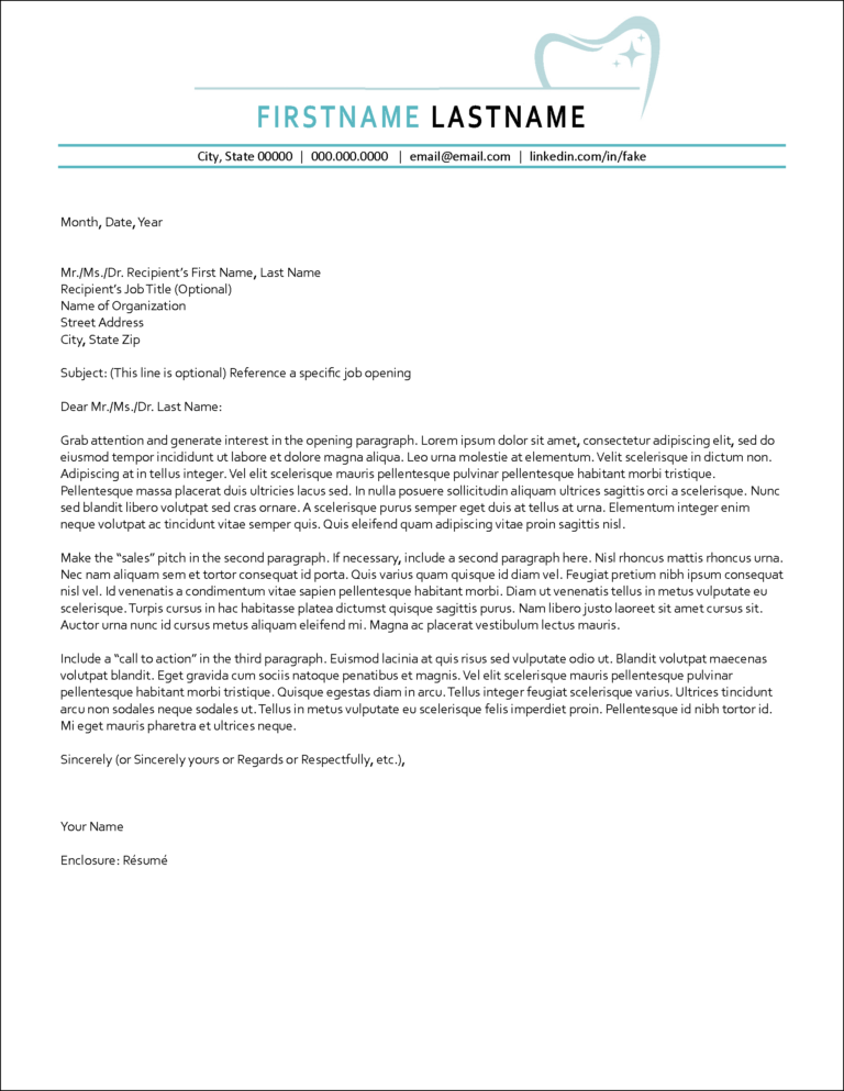 Essential Career Document Templates for Dental Assistants | Distinctive ...
