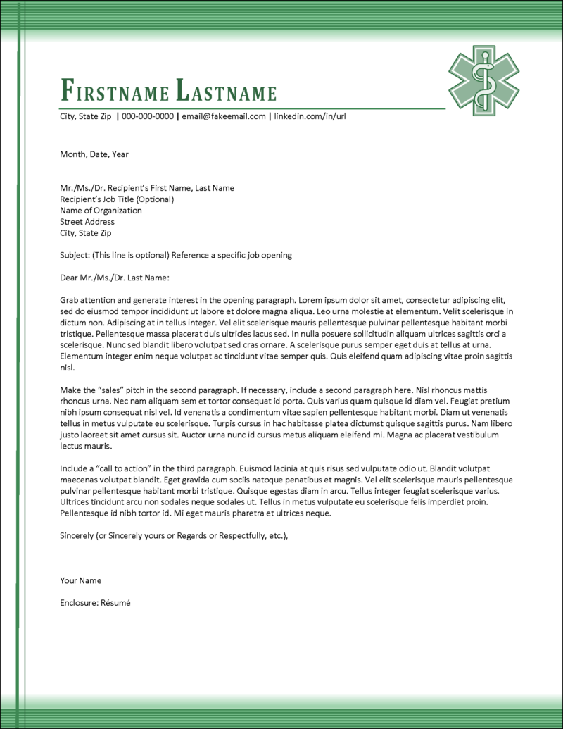 Specialized EMT Resume Template | Distinctive Templates