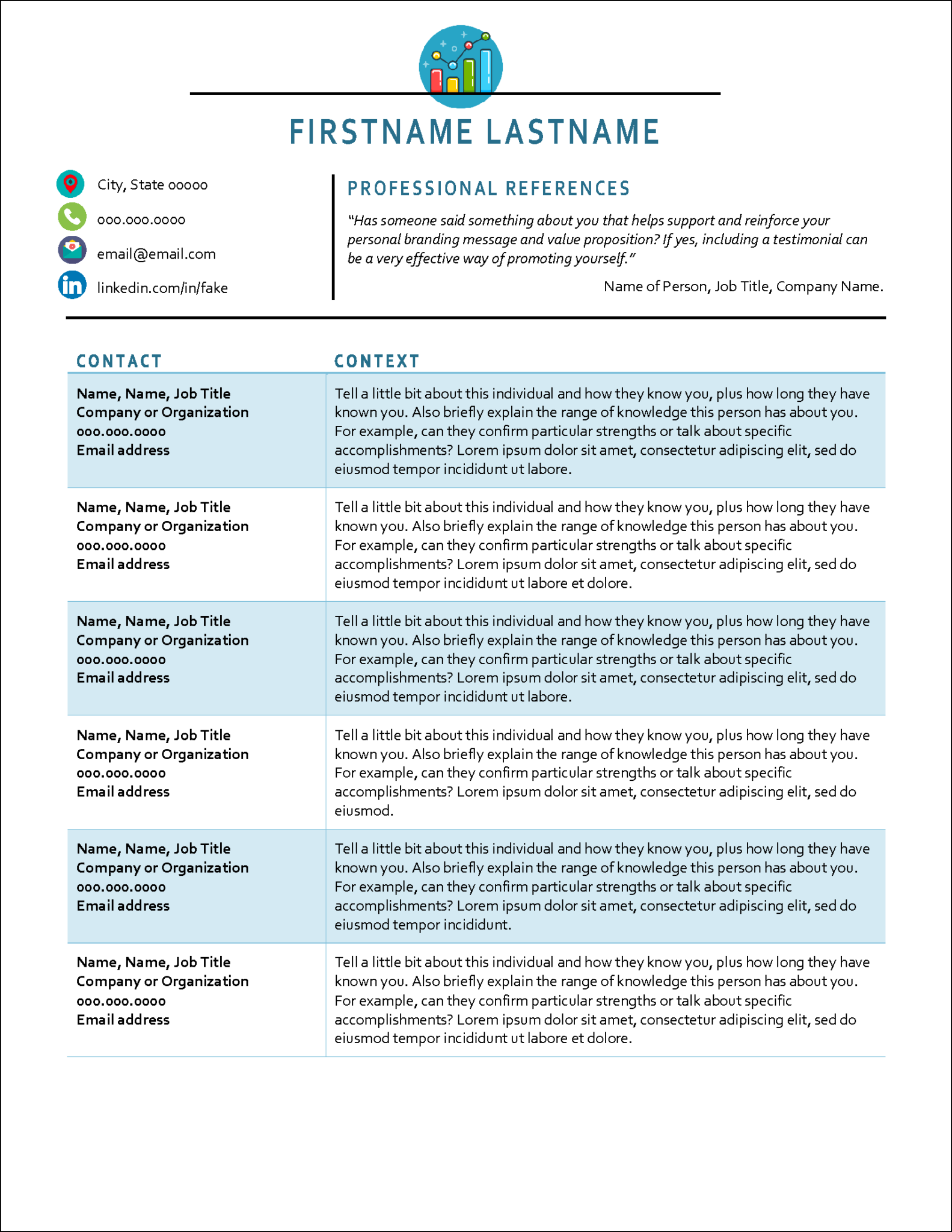 Career Templates Set for Sales Associates | Distinctive Templates