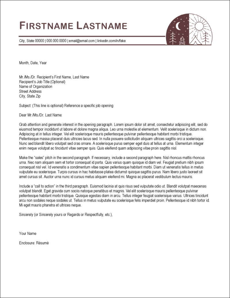 Dynamic Summer Camp Counselor Resume Template