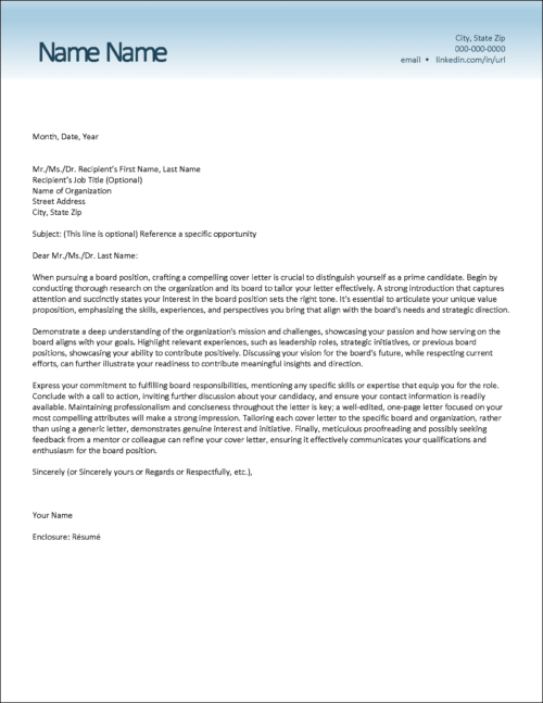 Board of Director Biography and Letterhead Templates Bundle