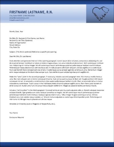 Professional RN Resume Template | Distinctive Templates