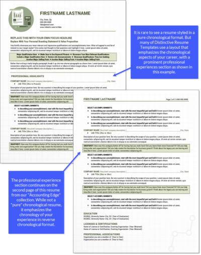 How To Choose the Best Resume Layout for You - Distinctive Resume Templates