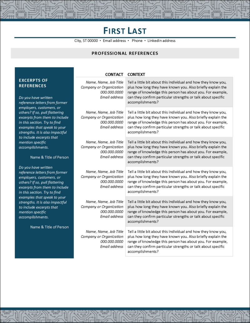 Easy-to-Customize Electrician Resume - Distinctive Templates