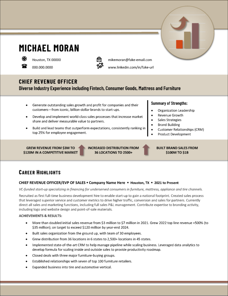 Executive Resumes: Why Modern Templates Matter | Distinctive Templates