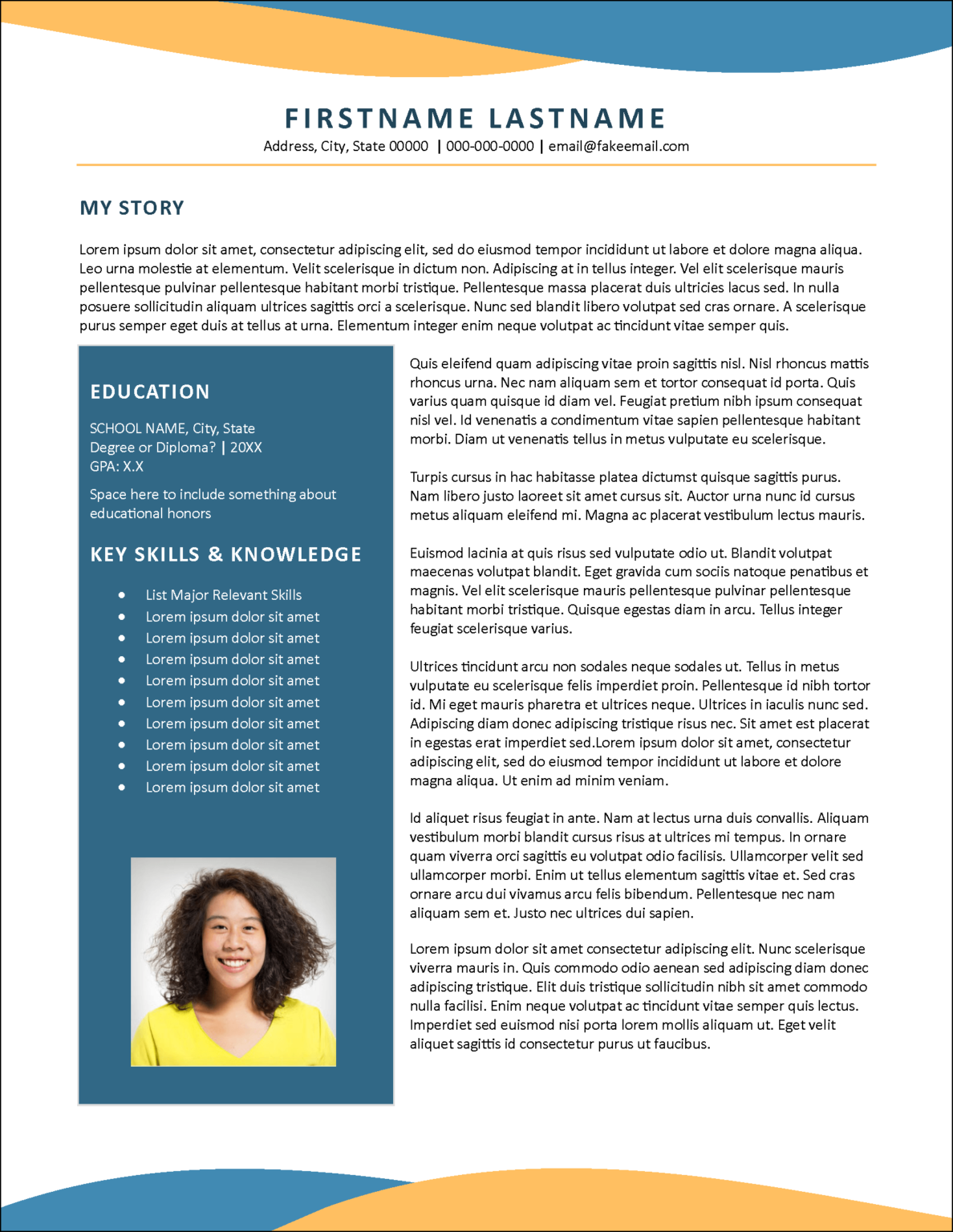 Babysitter Bio, Cover Letter & References Templates for MS Word