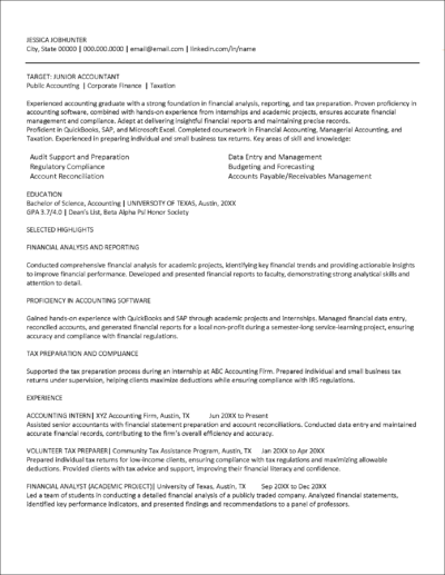 Student Resume Writing Toolkit - Distinctive Resume Templates