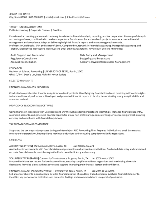 Student Resume Writing Toolkit - Distinctive Resume Templates