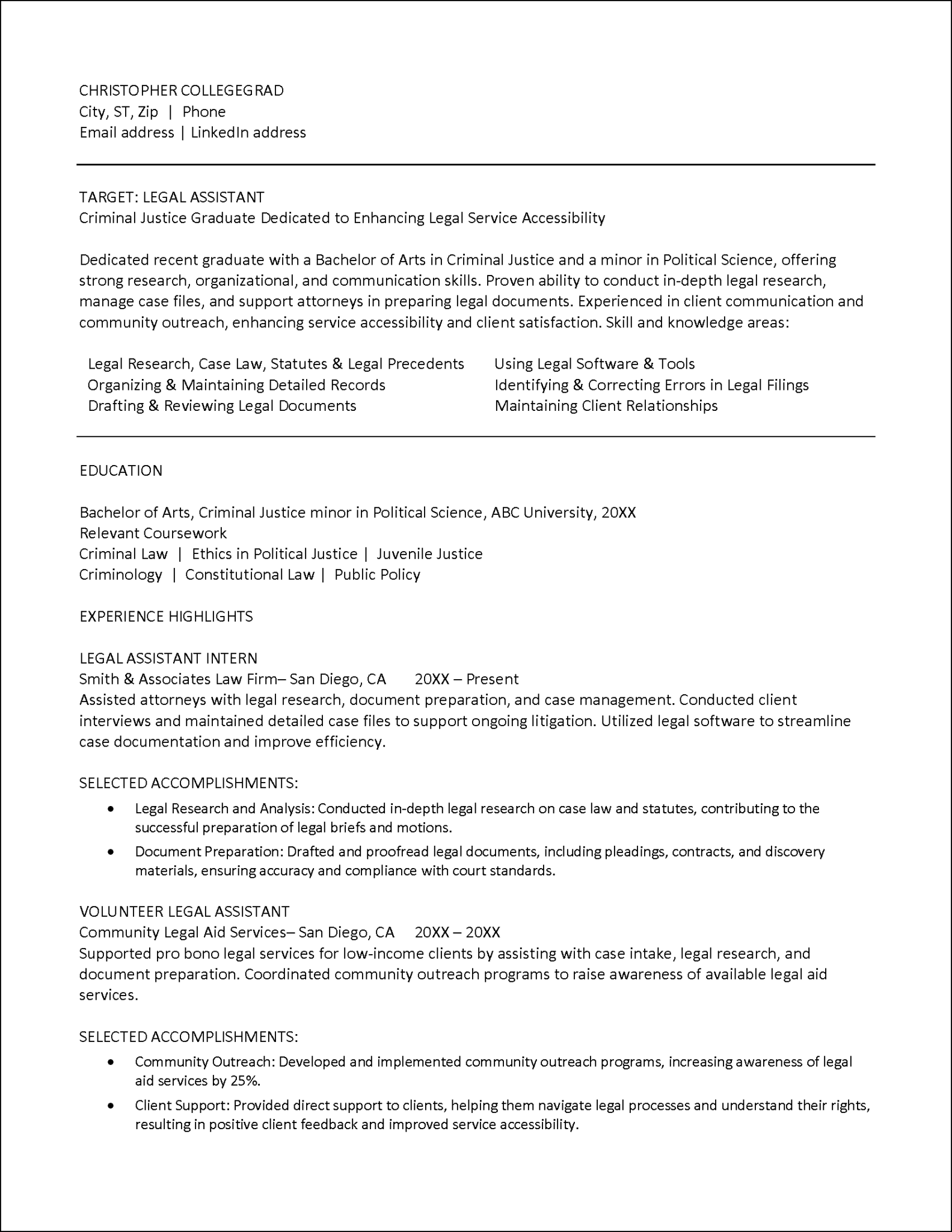 Student Resume Writing Toolkit - Distinctive Resume Templates