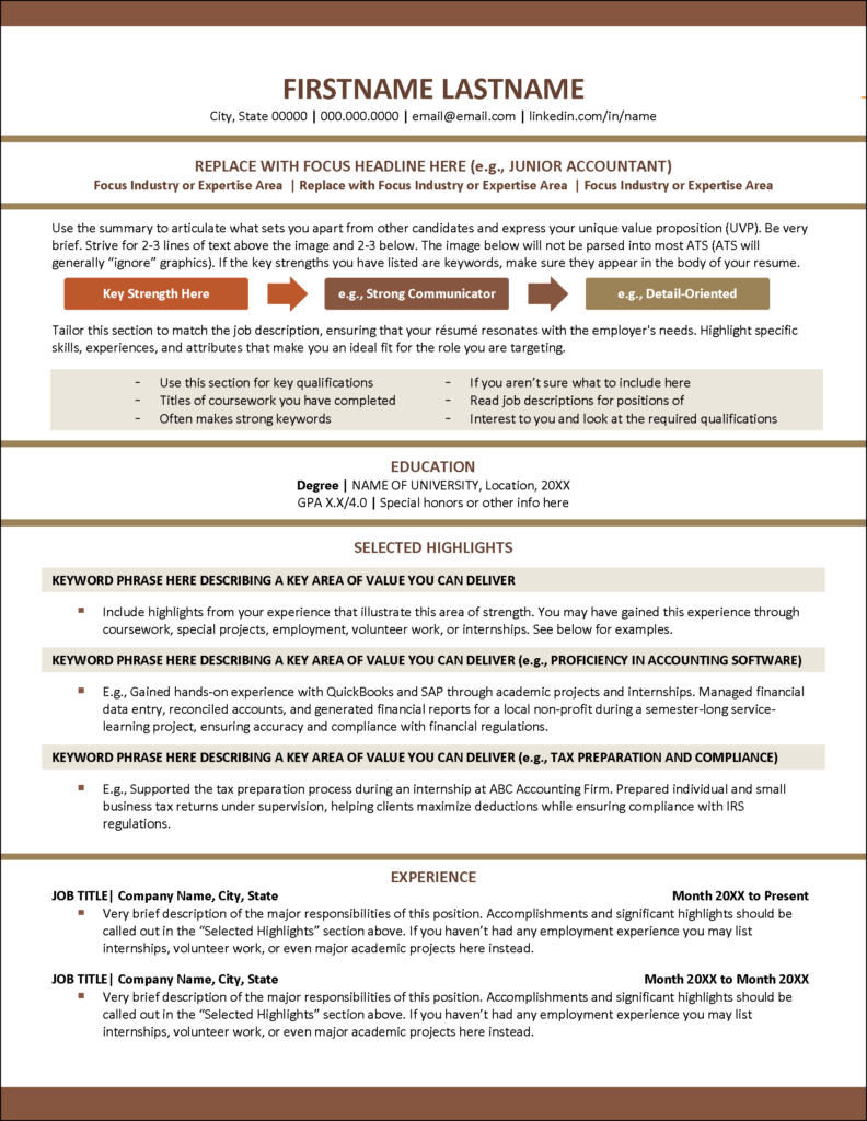 New Grad Bio, Addendum, References & Cover Letter Templates