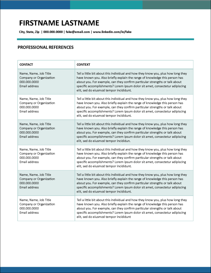 Career Promotion Resume Template | Distinctive Templates