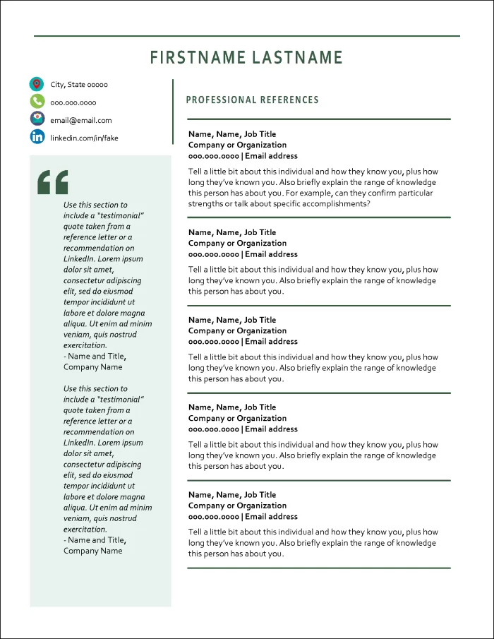 Career Change Document Templates | Distinctive Templates