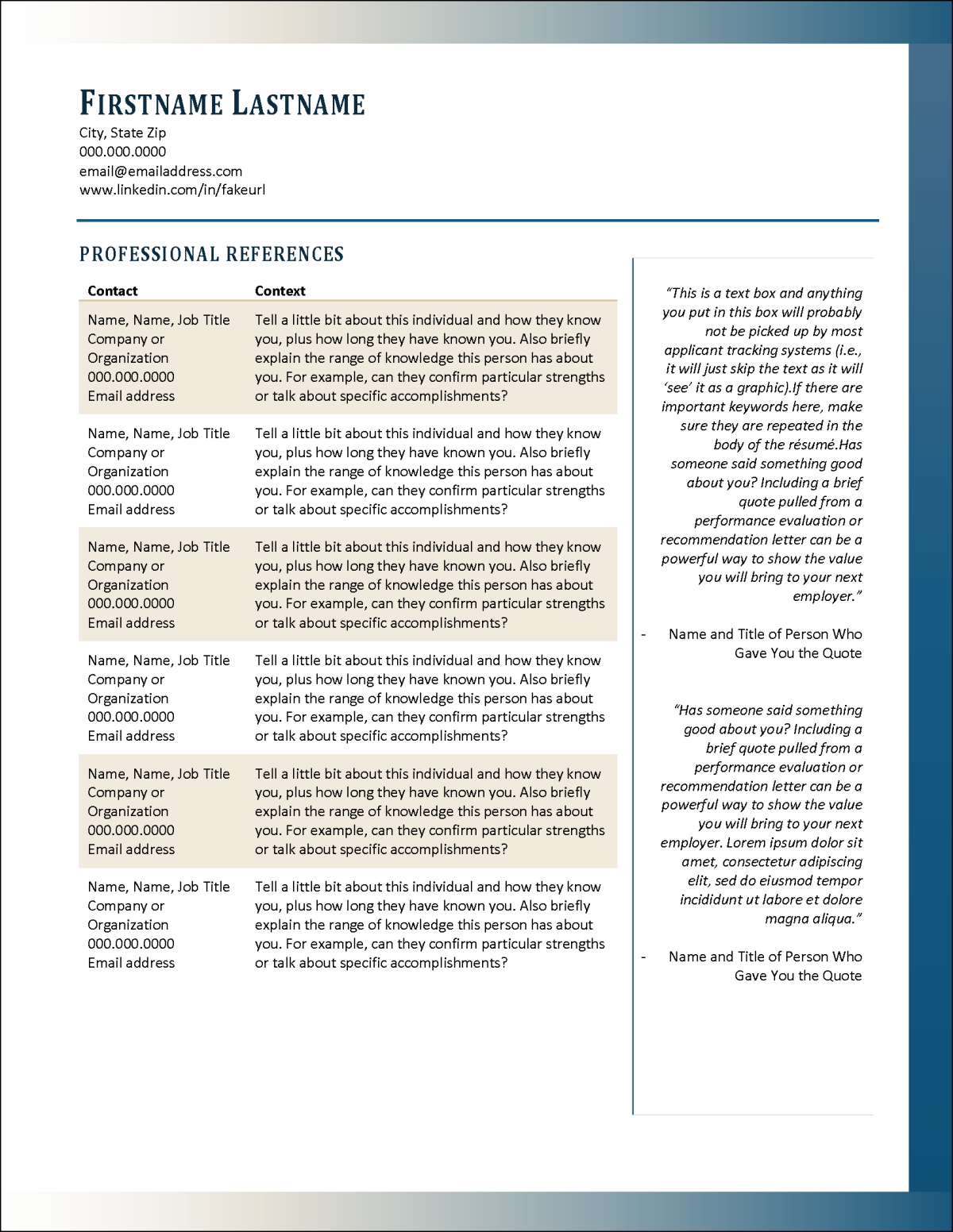 The Professional Advantage Bundle - Distinctive Resume Templates