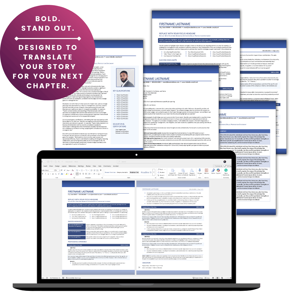 Job Application Traction Bundle Tripwire - Distinctive Resume Templates