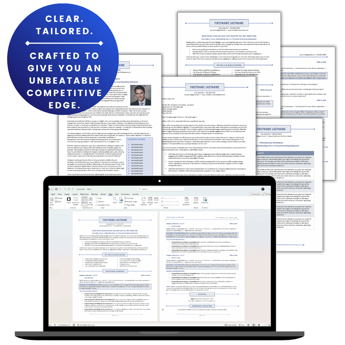 Job Application Traction Bundle Tripwire - Distinctive Resume Templates